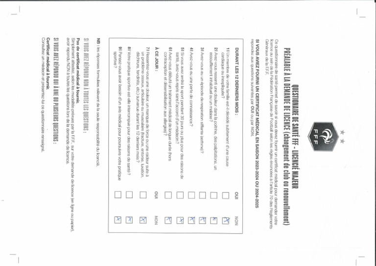 Questionnaire Stive | PDF