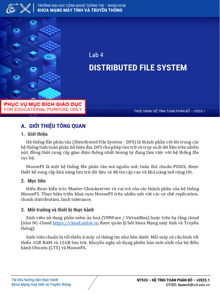 Lab 4 - Distributed File System | PDF