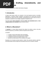 MUN Resolution Template Guidelines | PDF | United Nations ...