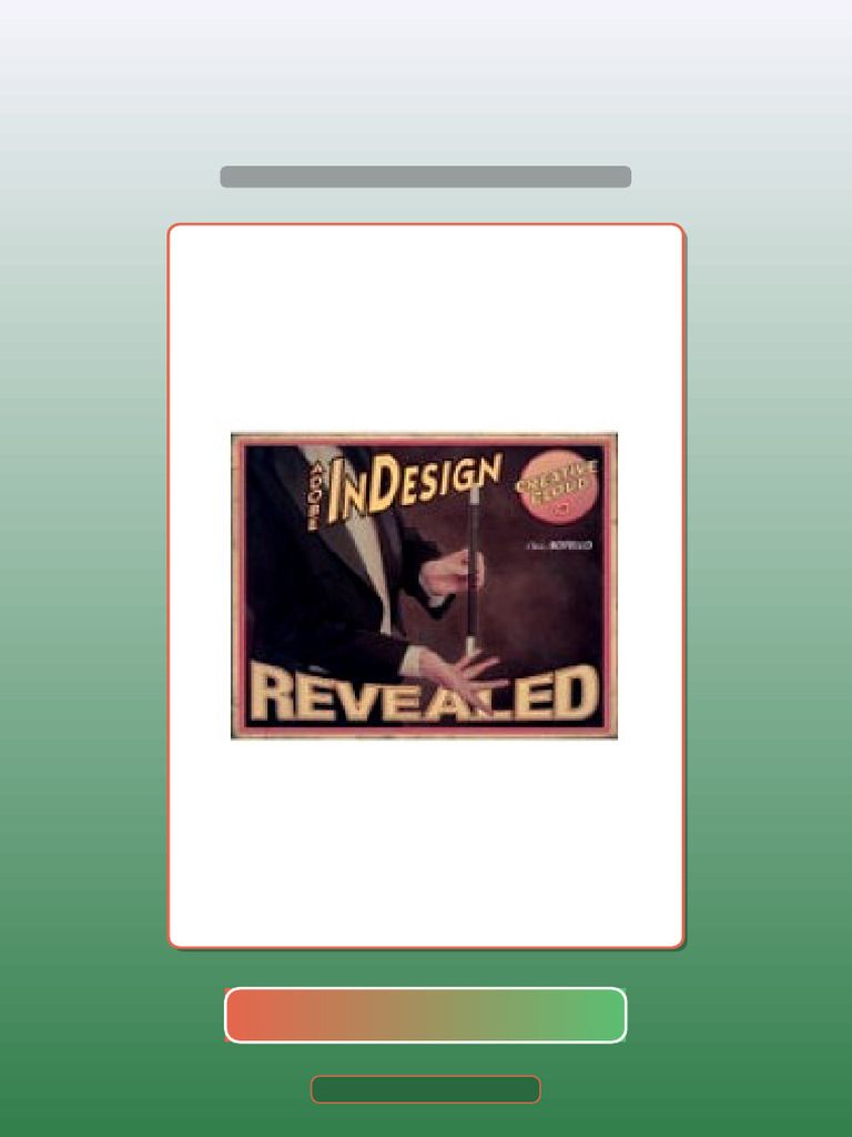 Test Bank for Adobe InDesign Creative Cloud Revealed 1st Edition | PDF ...