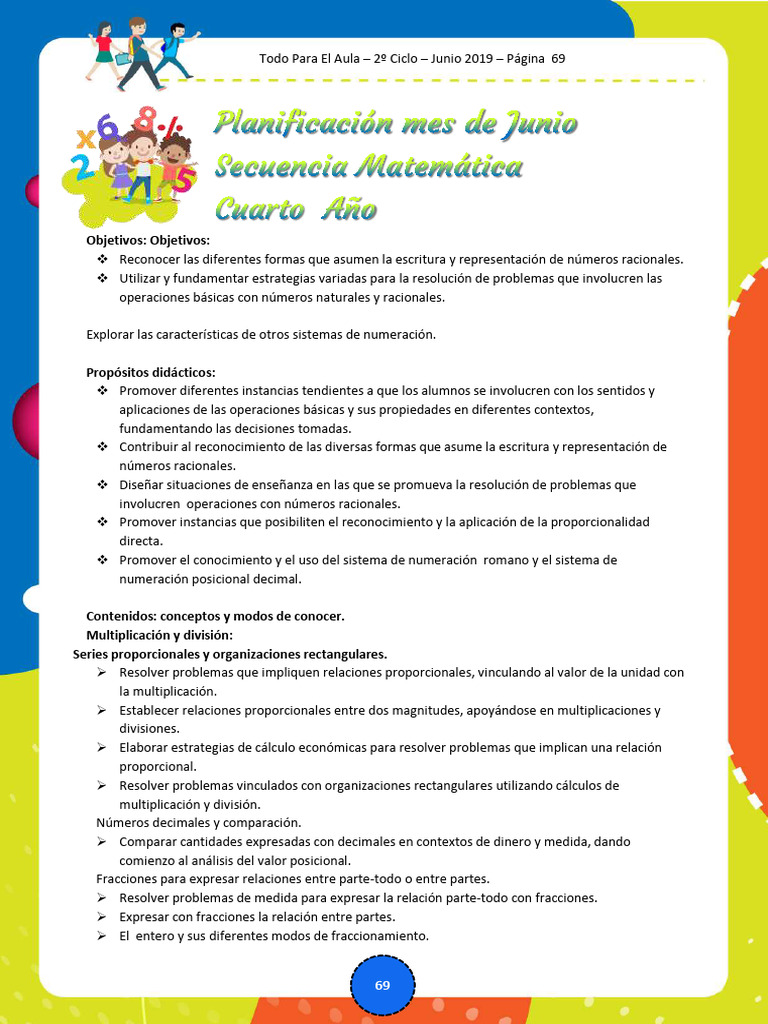 Multiplicación y división series rectangulares y proporporcionaldiad ...