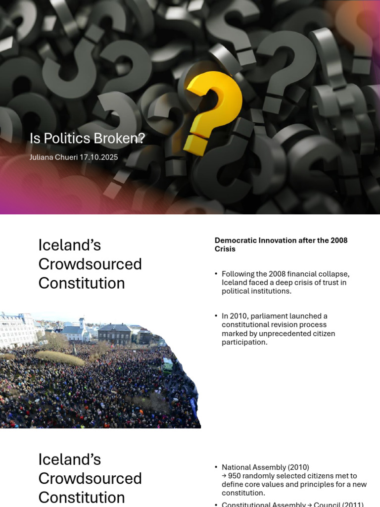Iceland's Crowdsourced Constitution Insights | PDF | Democracy ...