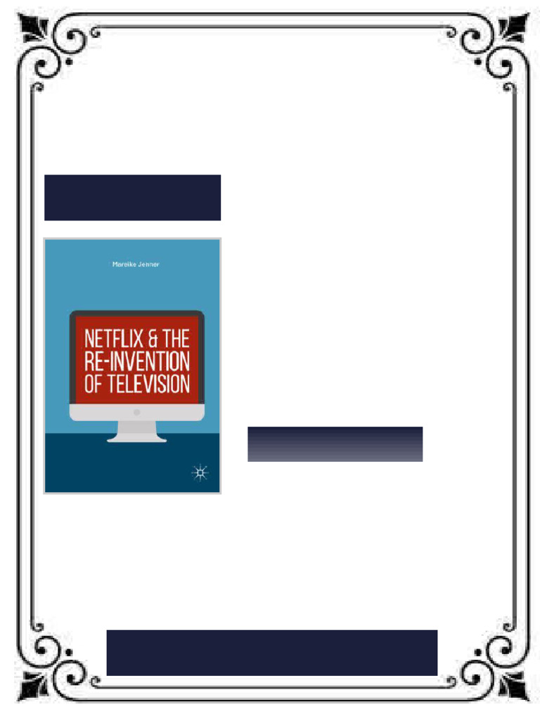 6655Netflix and the Re-invention of Television 1st ed. Edition Mareike ...