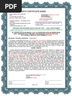 Registered Bonded Promissory Note | PDF | Bonds (Finance) | Promissory Note