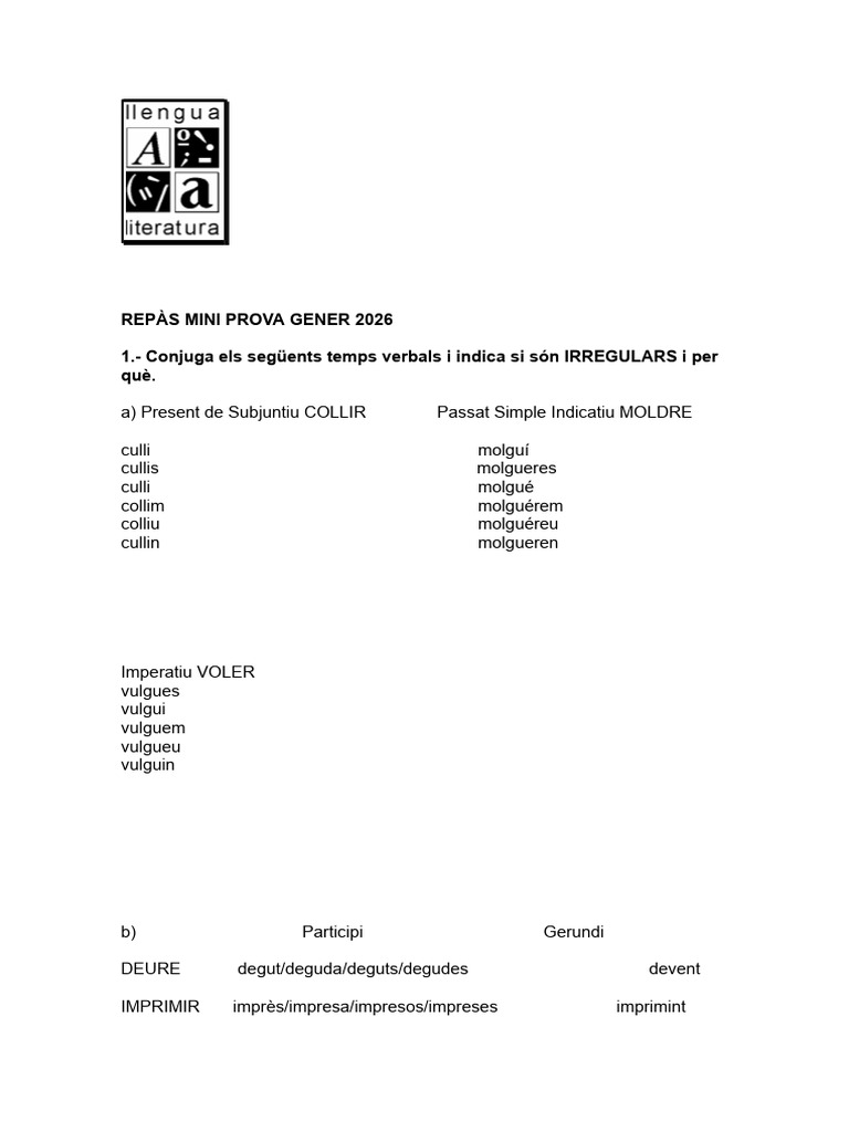 Copia de Repàs Mini Prova Gener 26.Docx | PDF