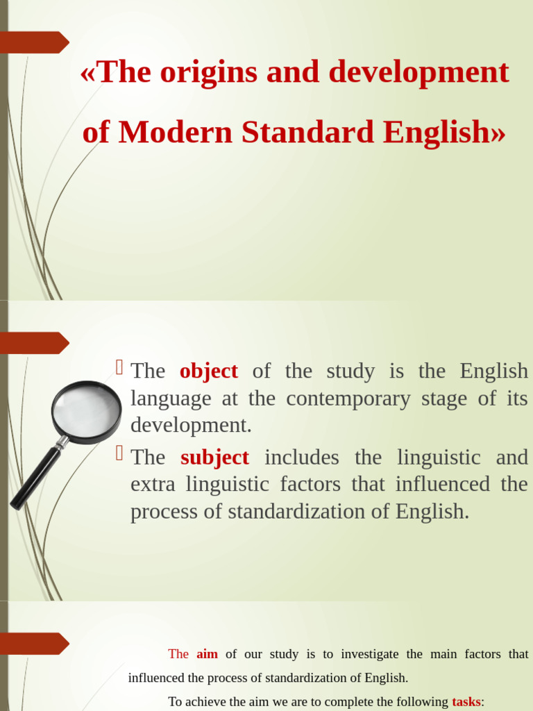 MODERN STANDARD ENGLISH | PDF | English Language | Grammar