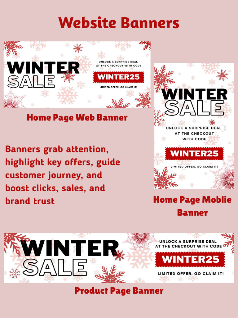 Website Banners | PDF