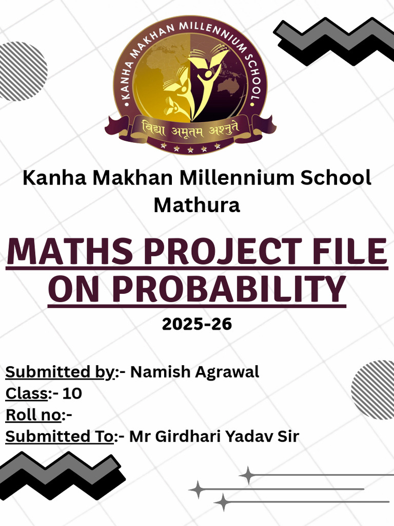 Black And White Minimalist Math A4 Blank Page A4 Document (3) | PDF ...