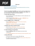 Troubleshooting IPsec VPN Tunnels Guide | PDF | Virtual Private Network ...