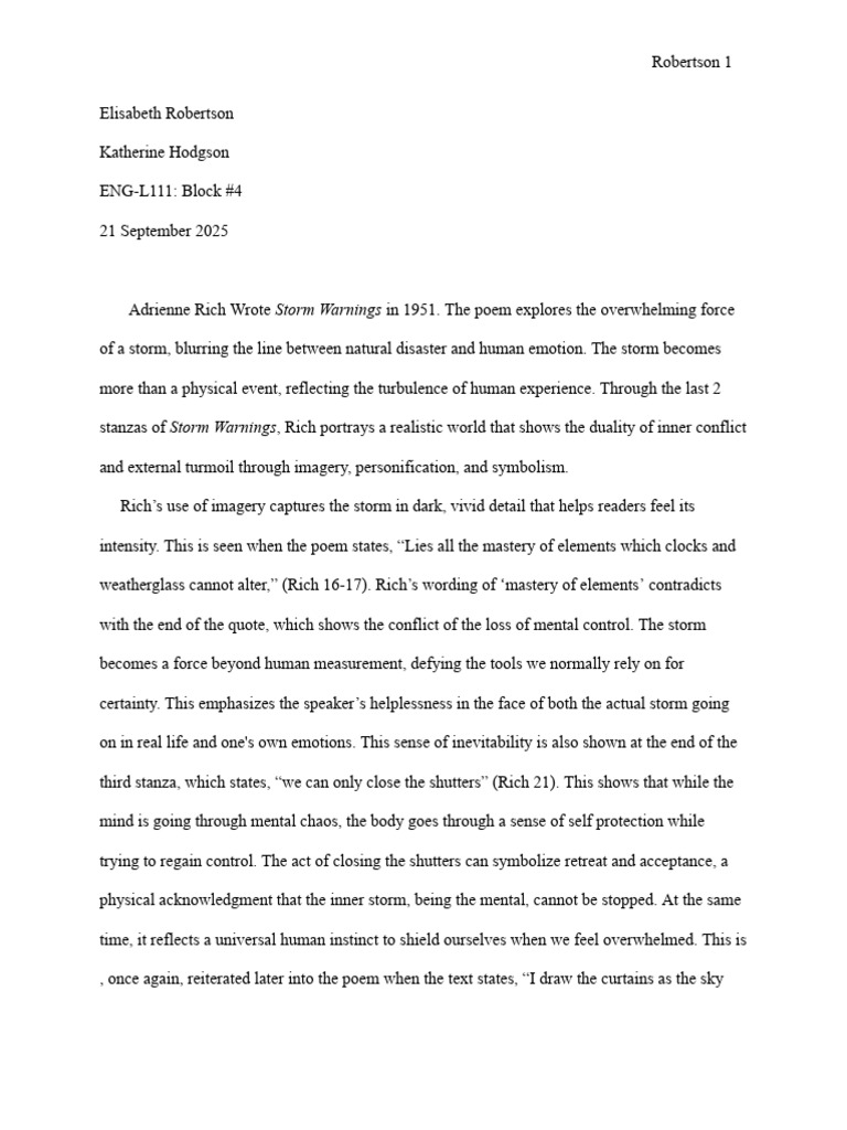 Major Essay #1 | PDF | Psychology | Psychological Concepts