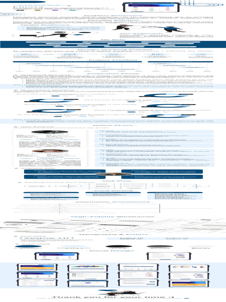 UX Case Study Finova | PDF | Usability | Design