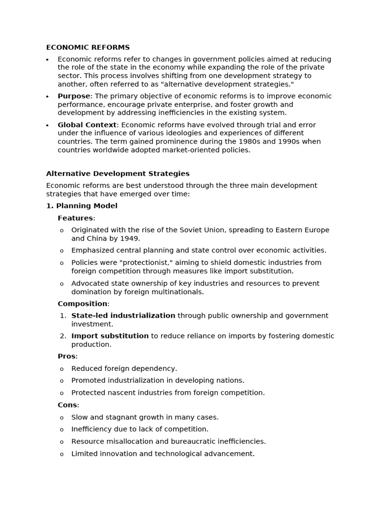 Indian Economy After 1991 and Economic Reforms | PDF | Balance Of ...