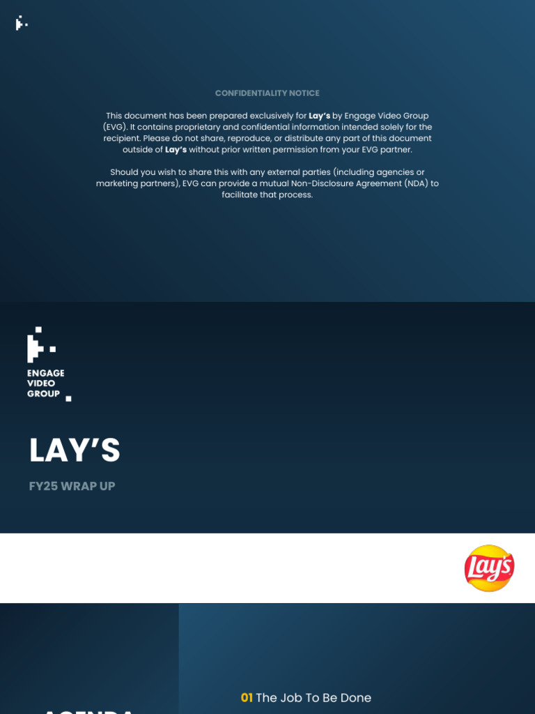 Lay's FY25 Campaign Insights Report | PDF | Cooking | Cuisine