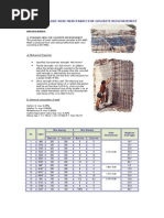 Square Mesh Fabric-A393 A252 A193 A142 | PDF | Materials | Building ...