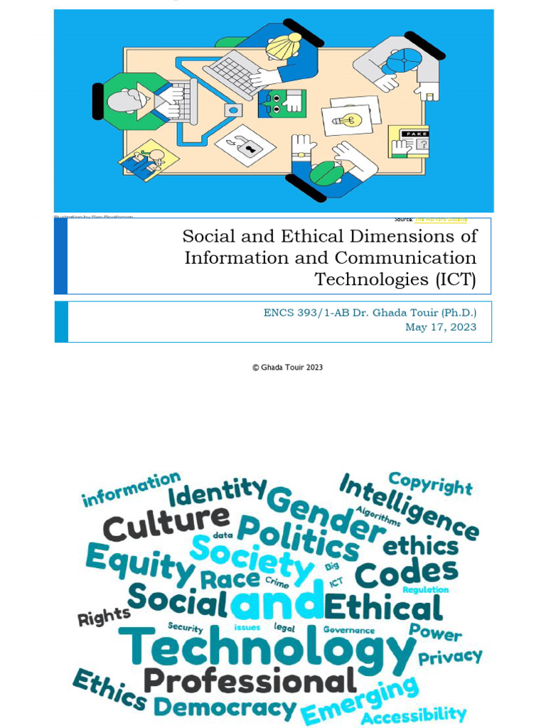 Gh-Touir-V Moodle-Lecture 3-ENCS393 AB-Social and ethical dimensions of ...