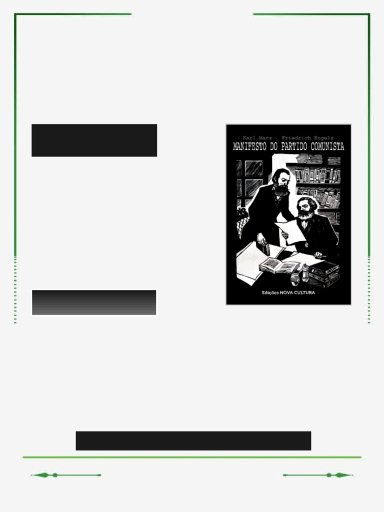 Manifesto do Partido Comunista 2018th Edition Karl Marx Friedrich ...
