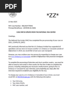 NVC Inquiry Response for Case BGT2024853005 | PDF