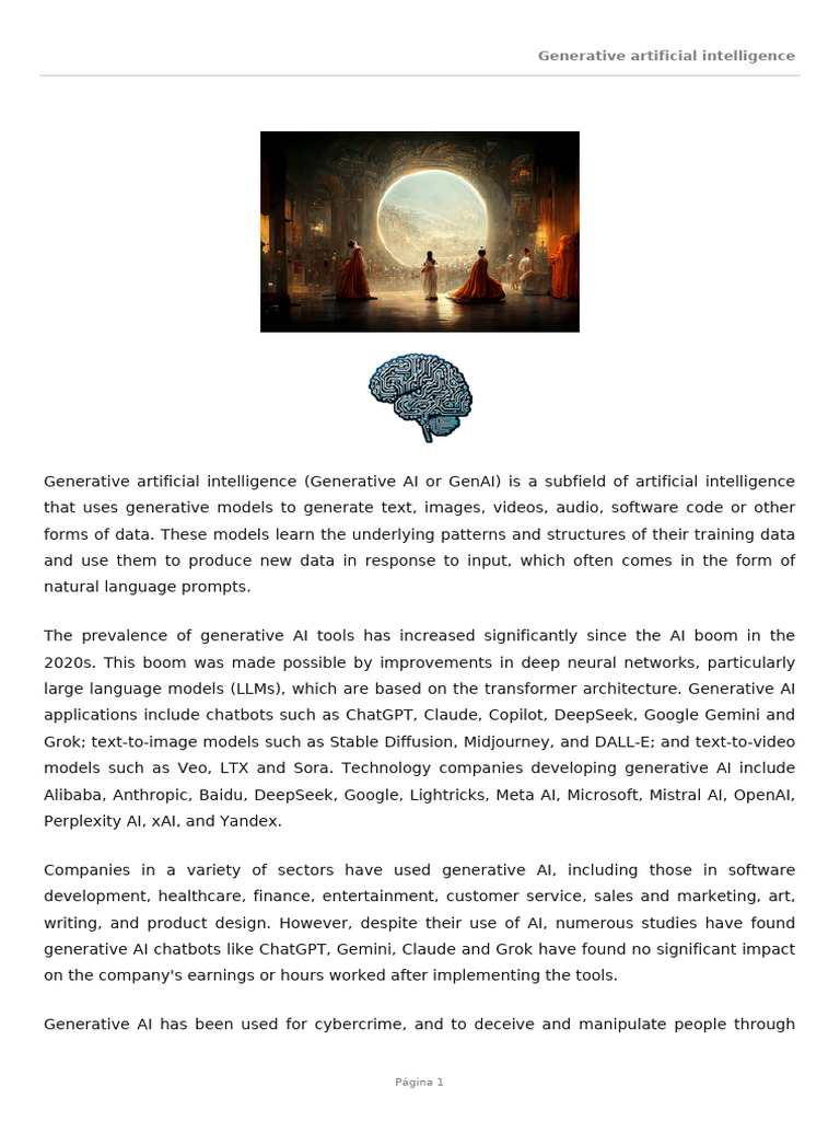 Generative_artificial_intelligence | PDF | Artificial Intelligence ...