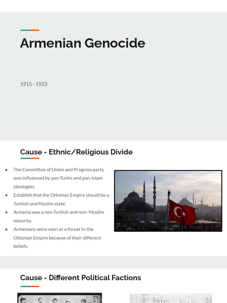 Armenian Genocide.pptx | PDF | Armenian Genocide | Armenians