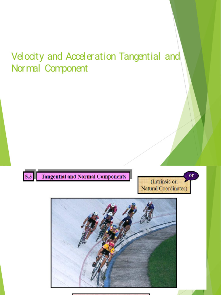 Tangential and Normal Component | PDF