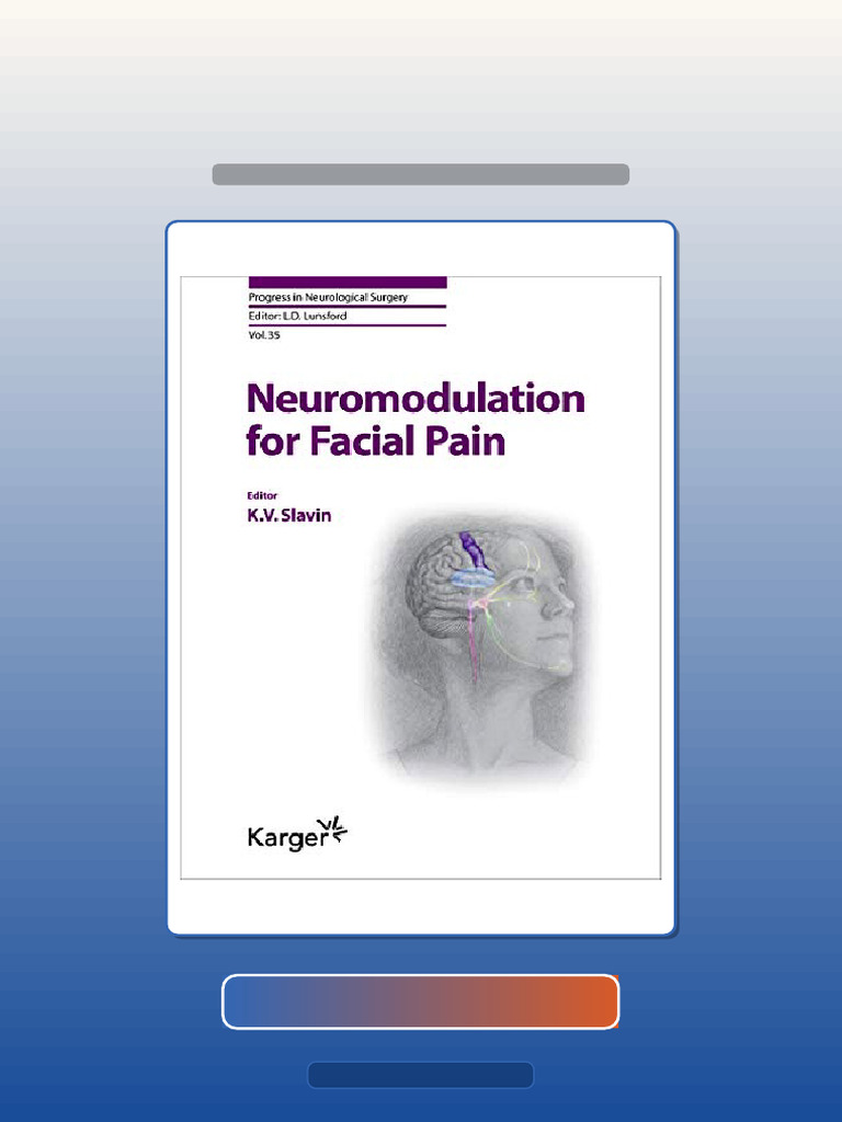 Test Bank for Neuromodulation for Facial Pain Progress in Neurological ...