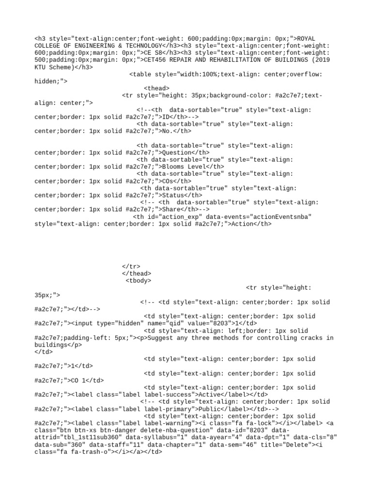 Question_bank_03-01-2026 | PDF