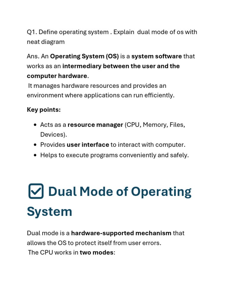 Solution Os | PDF | Operating System | Virtual Machine