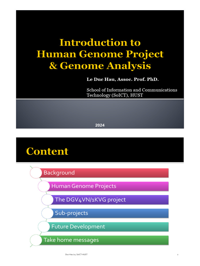 Human Genome Projects Overview | PDF | Genetic Code | Genetics