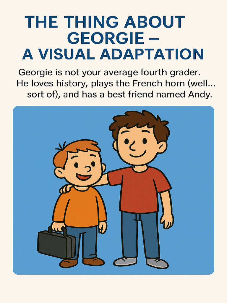 The Thing About Georgie Adaptation | PDF