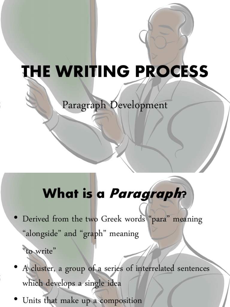 The Writing Process: Paragraph Development | PDF