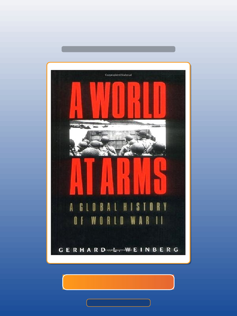 Test Bank for a World at Arms a Global History of World War II | PDF ...