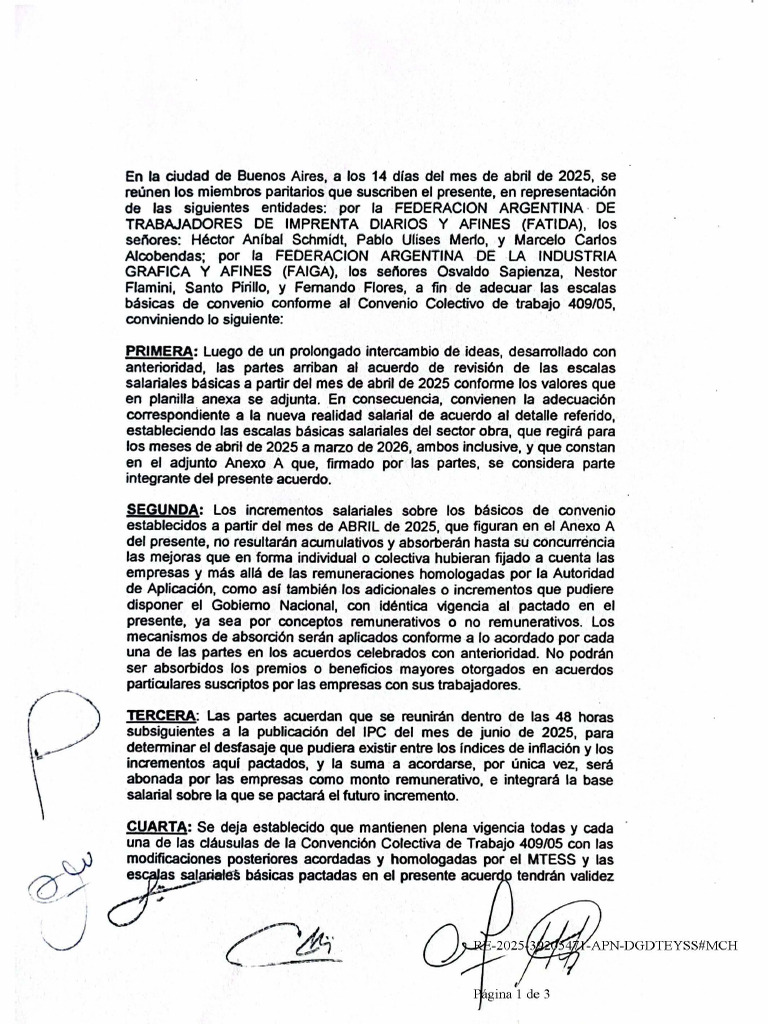 Acta Faiga Fatida Abr 25 | PDF