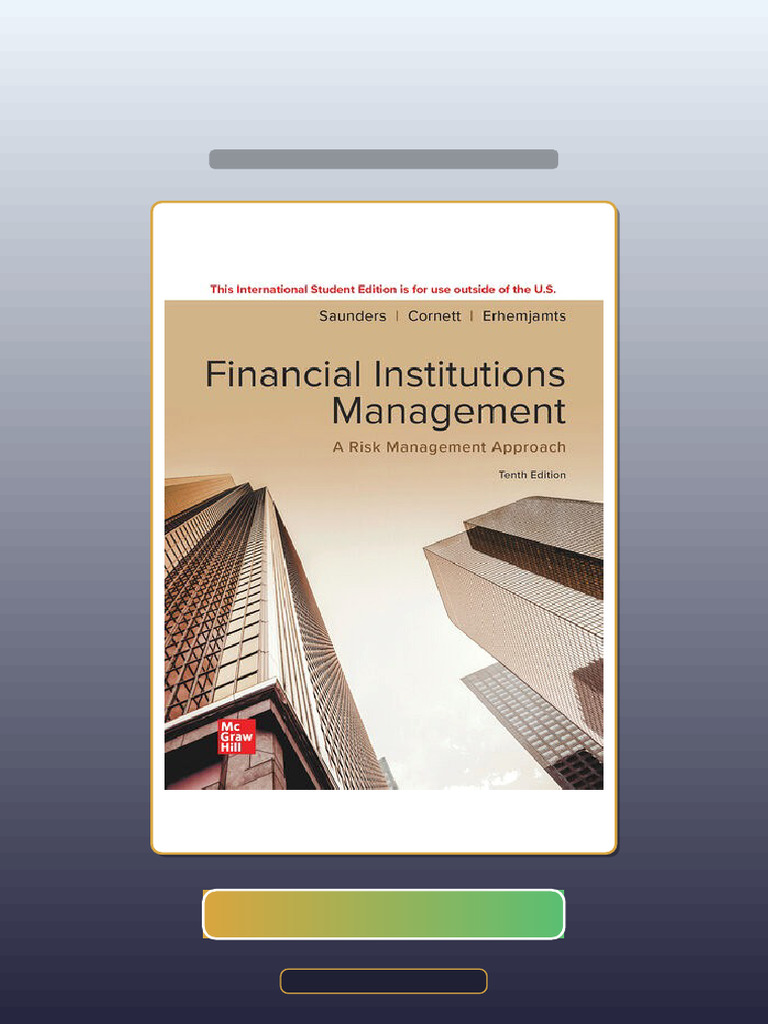 Test Bank for ISE Financial Institutions Management Risk Management ...