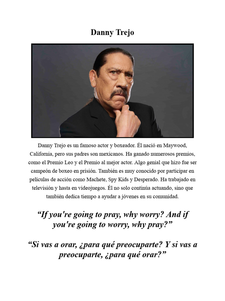 Danny Trejo Max | PDF