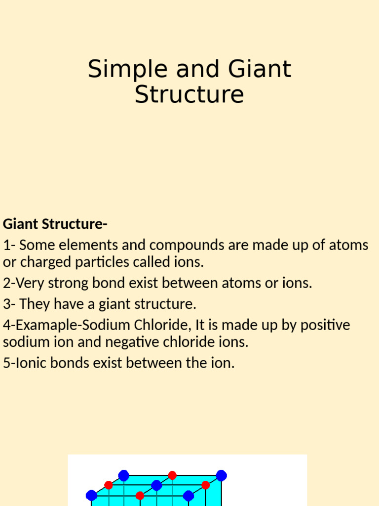 Giant vs Simple Structures Explained | PDF