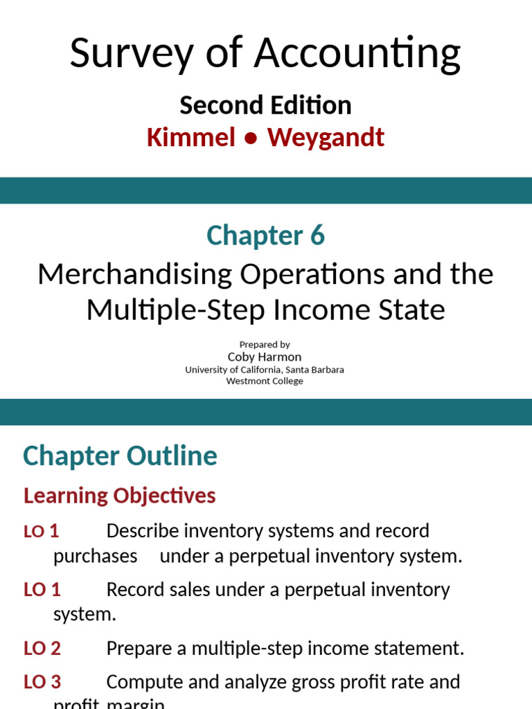Chapter 6 | PDF | Expense | Equity (Finance)
