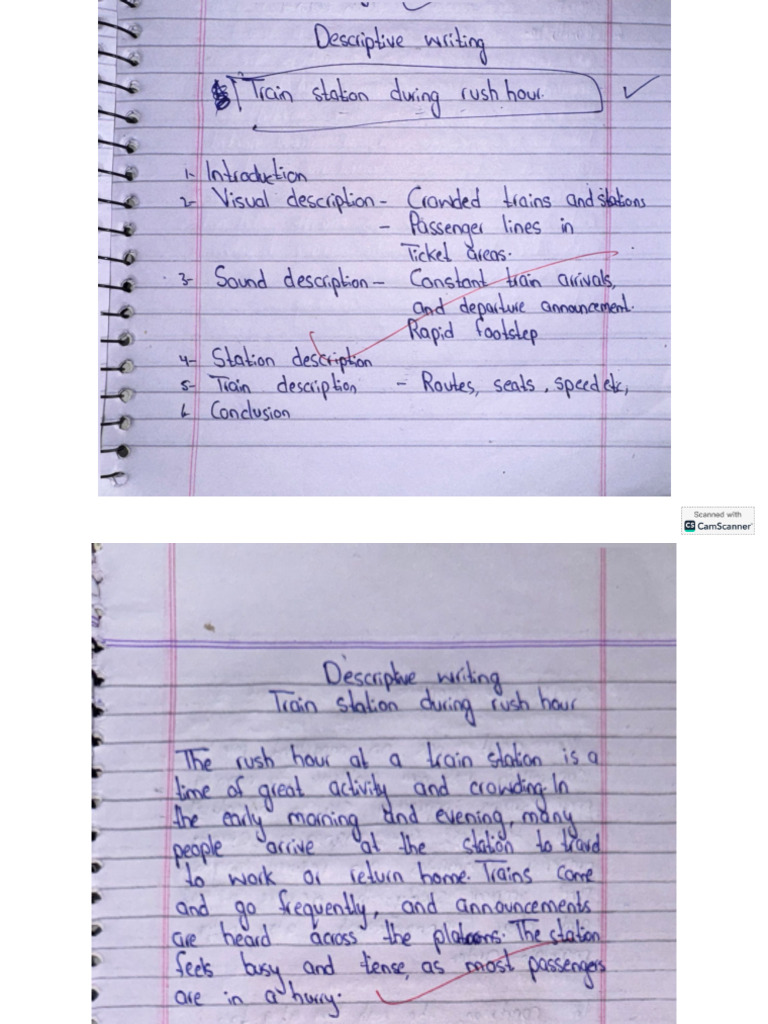 Descriptive Writing | PDF