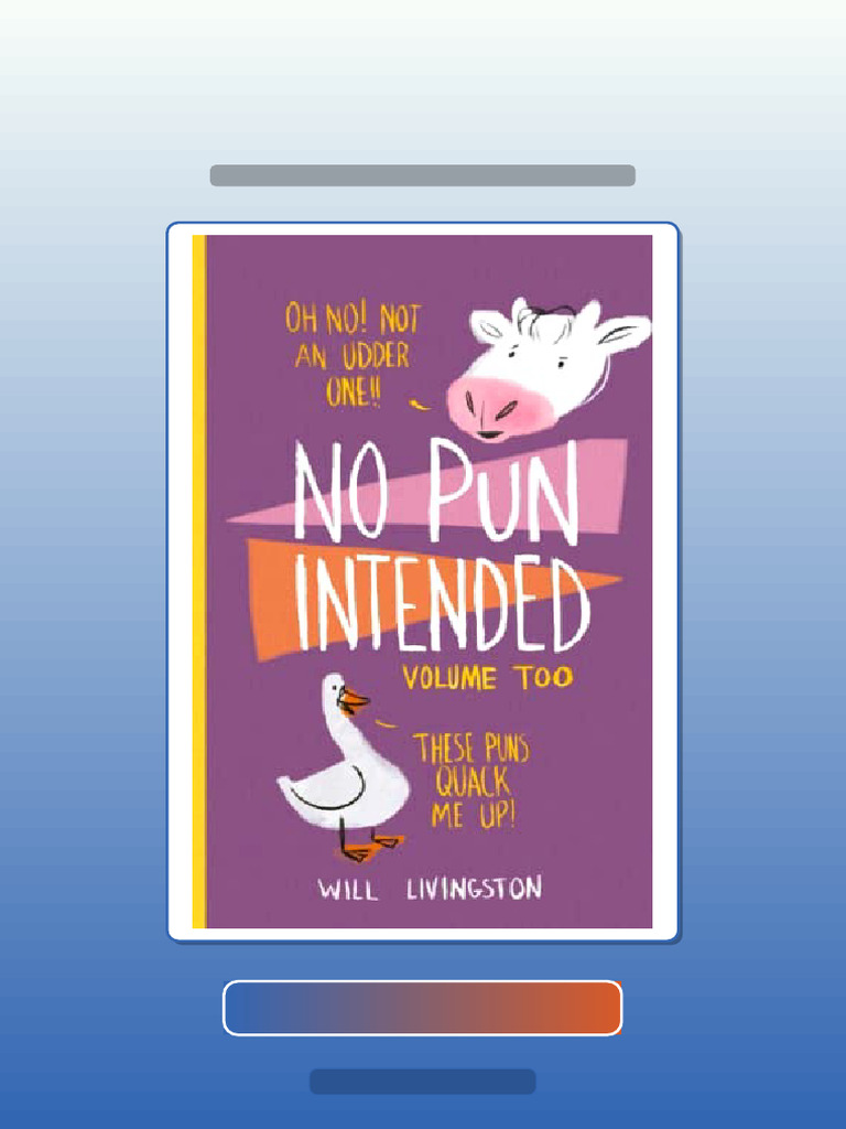 Test Bank for No Pun Intended Volume Too the Last of Us Joke Books ...