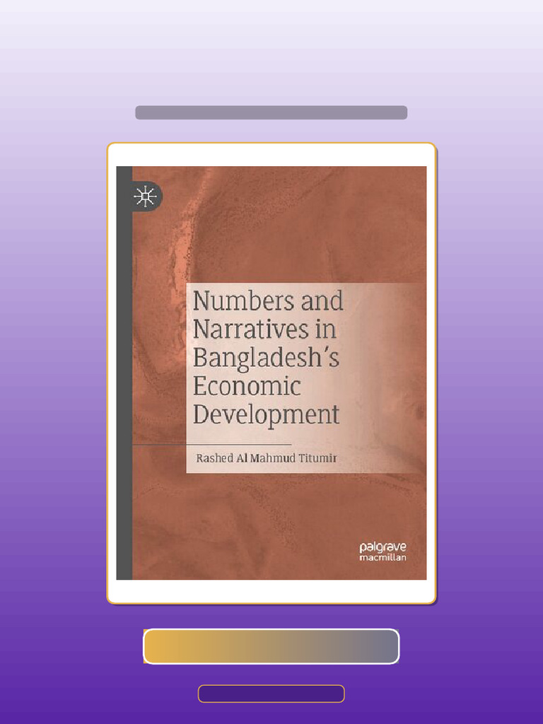 Test Bank for Numbers and Narratives in Bangladeshs Economic ...