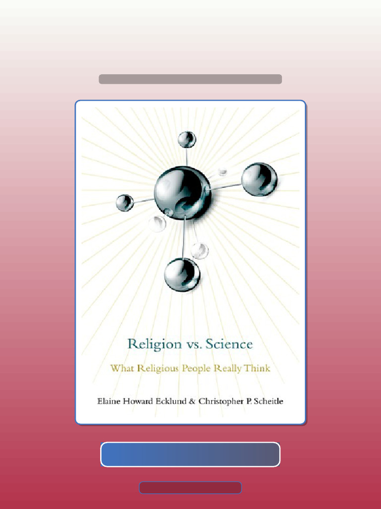 Test Bank for Religion vs Science What Religious People Really Think ...