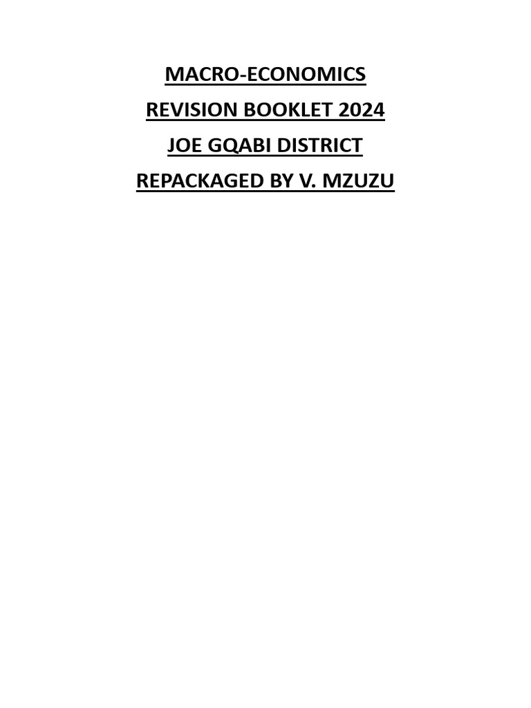 Macroeconomics Data Response r | PDF