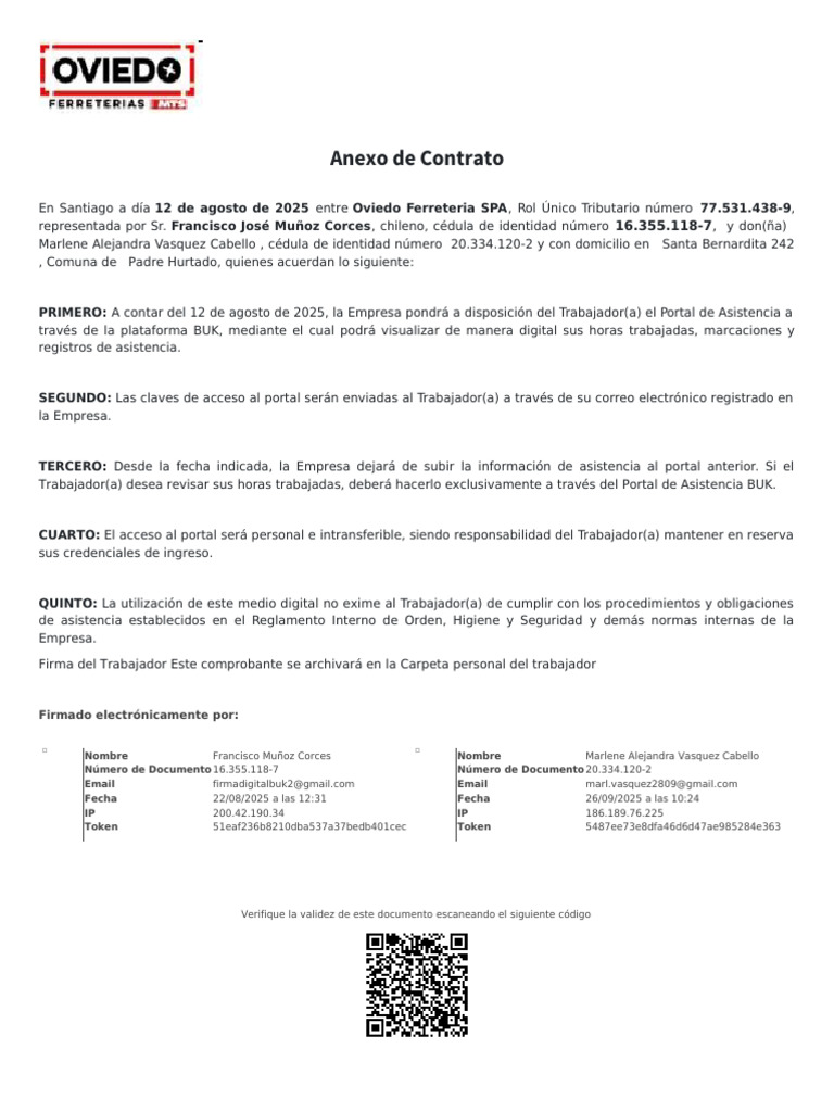 2025 08-22-10-44 Anexo Para Acceso Al Portal de Asistencia BUK Oviedo ...