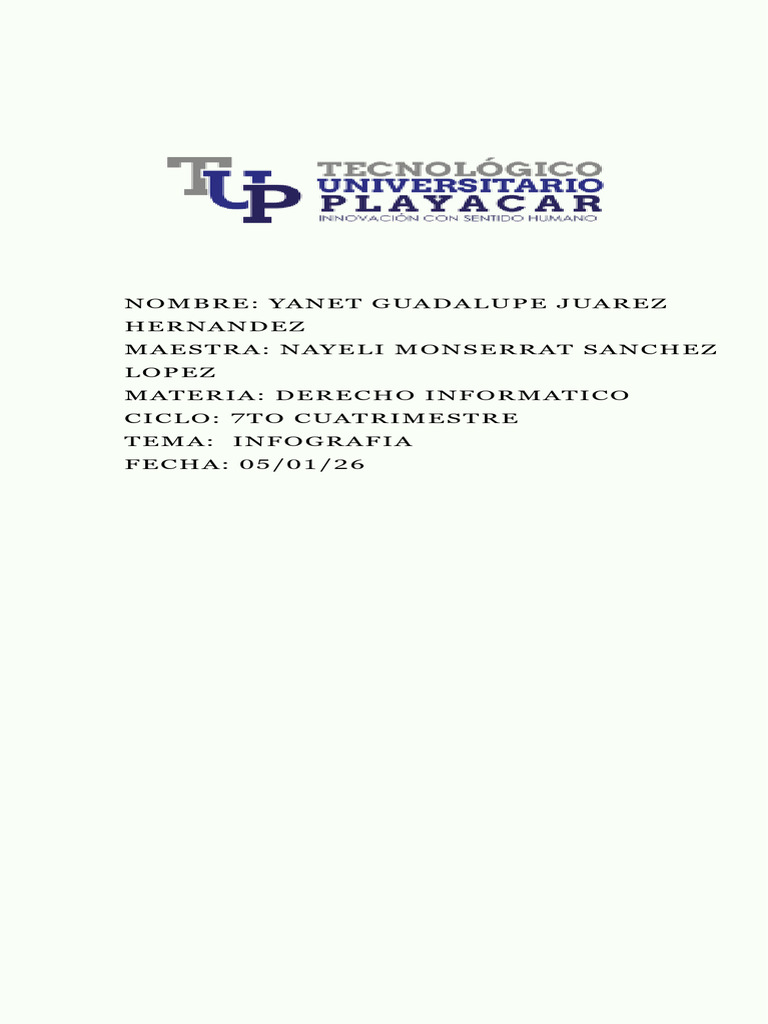 Juarez Hernandez Yanet Guadalupe Infografia 1 (1) | PDF | Informática