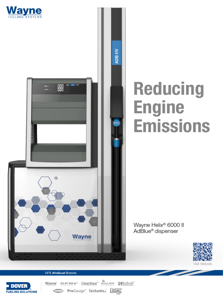 Wayne Helix 6000 II AdBlue Dispenser | PDF | Filling Station | Exhaust Gas
