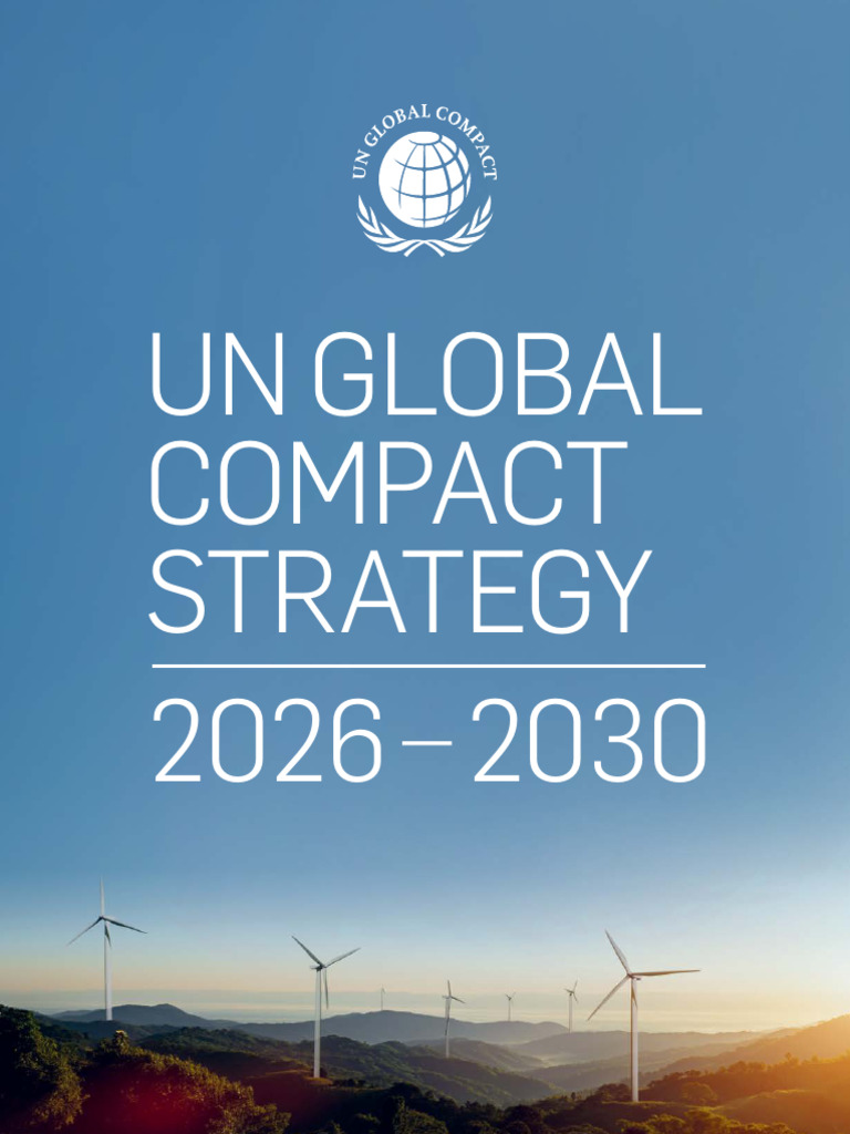 Global Compact Strategy 2026 - 2030 | PDF | Sustainability | Economies