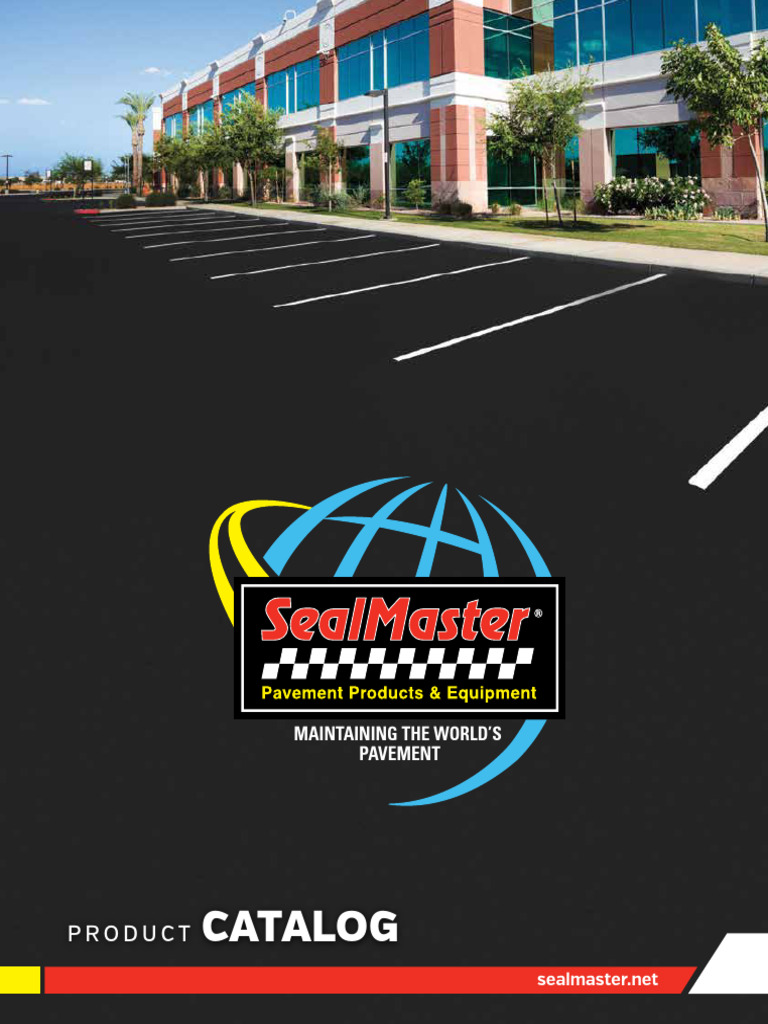 SealMaster Catalog | PDF | Road Surface | Acrylic Paint
