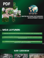 Ang 17 Sustainable Development Goals NG United Nations at Ang ASEAN | PDF