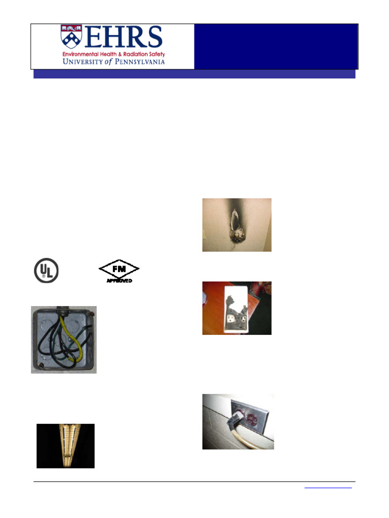 Electrical Safety Fact Sheet | PDF | Power Engineering | Electric Power