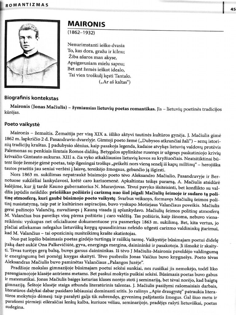 Maironis (TPS) | PDF