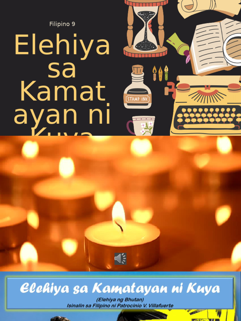 Elehiya sa Kamatayan ni Kuya (1) | PDF